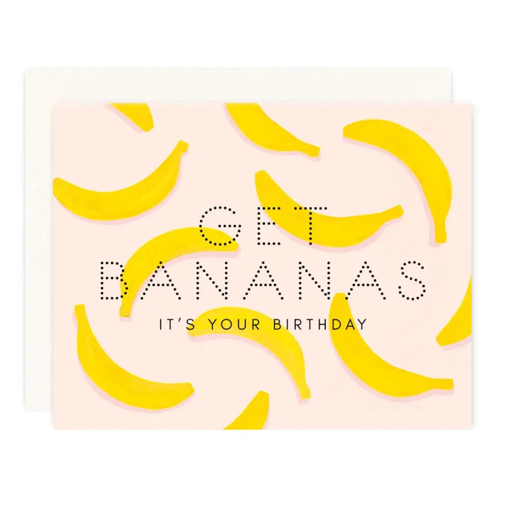 "Get Bananas" Birthday Card – Jollity & Co