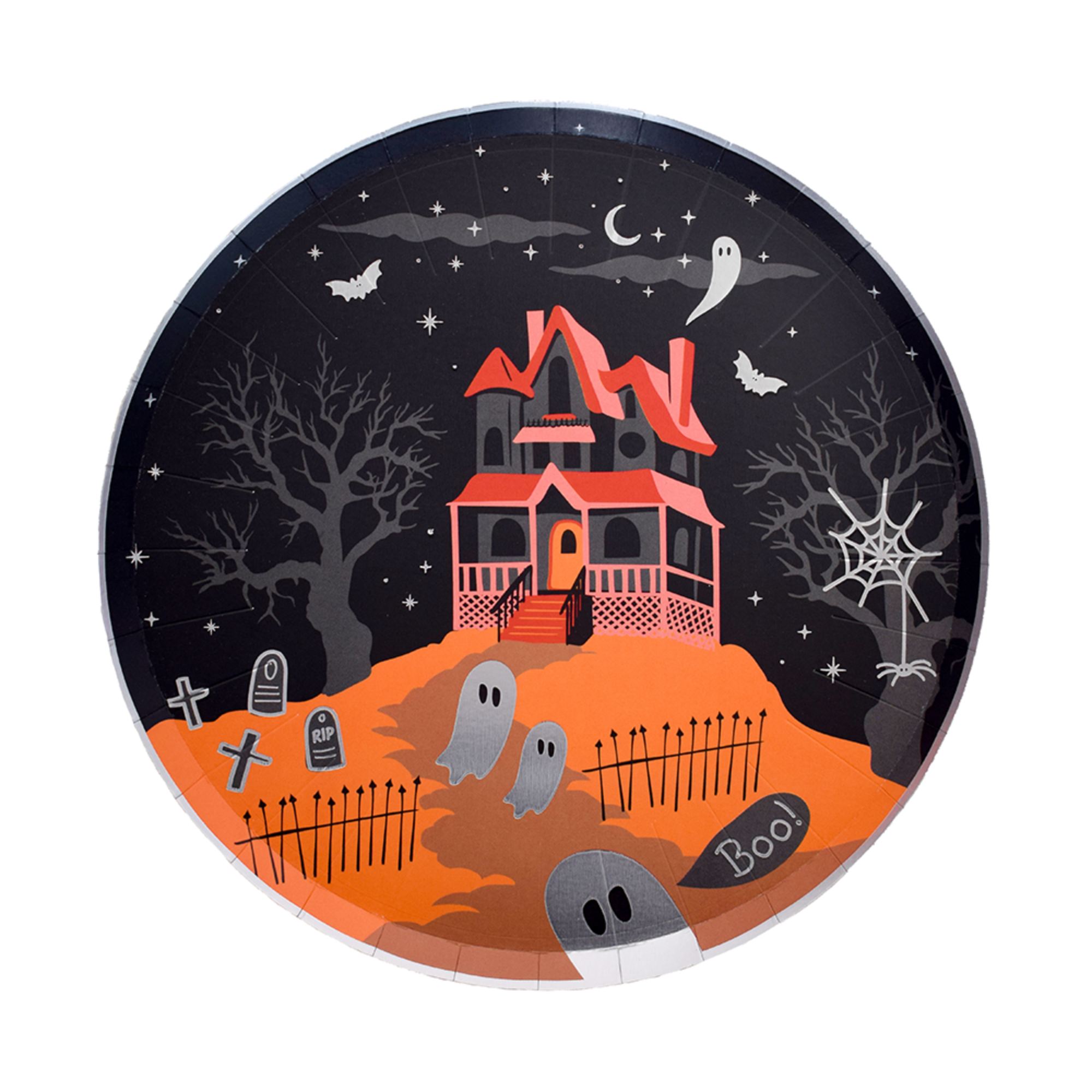 Trick or Treat Street Scene Large Plates – Jollity & Co