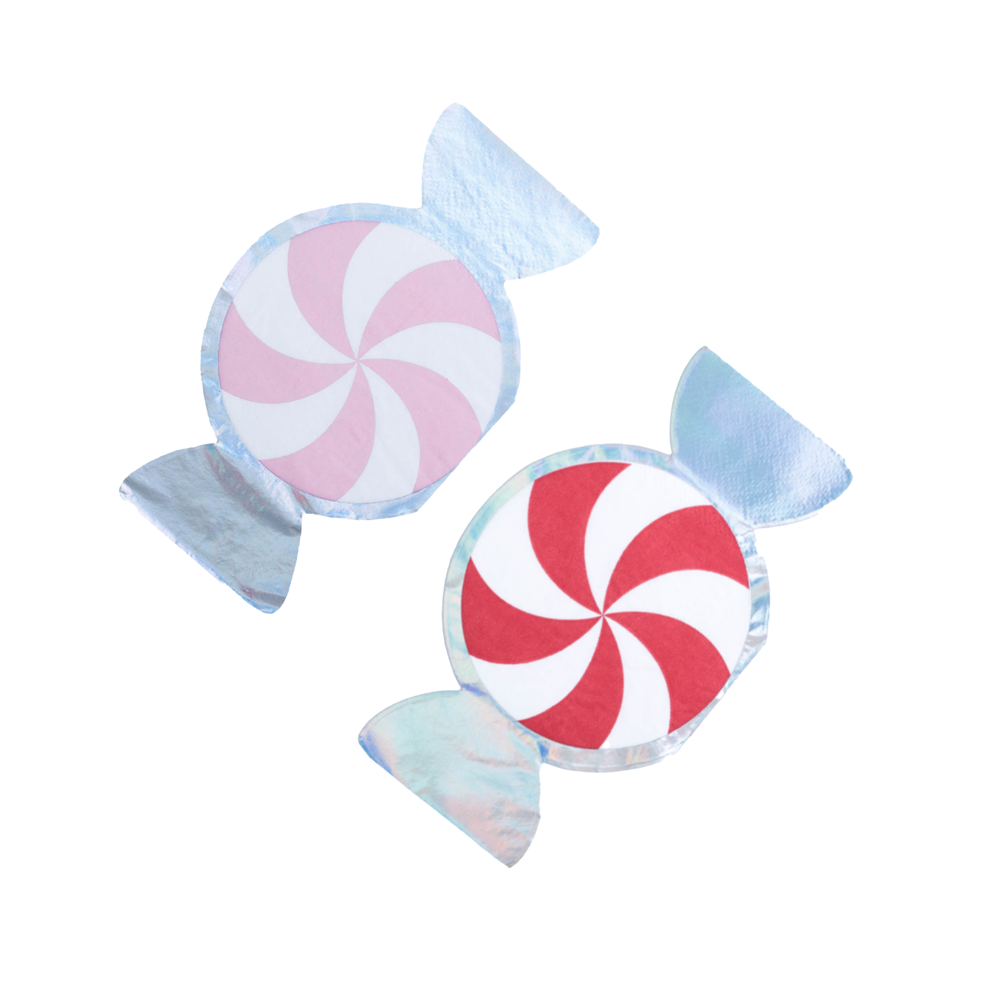 Peppermint Candy Napkins - Choose from 2 Color Options – Jollity & Co