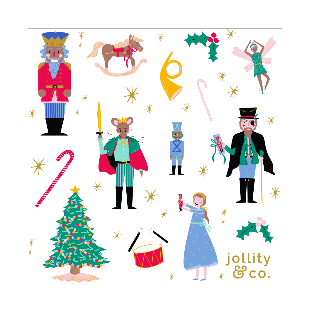 Nutcracker Sticker Sets – Jollity & Co