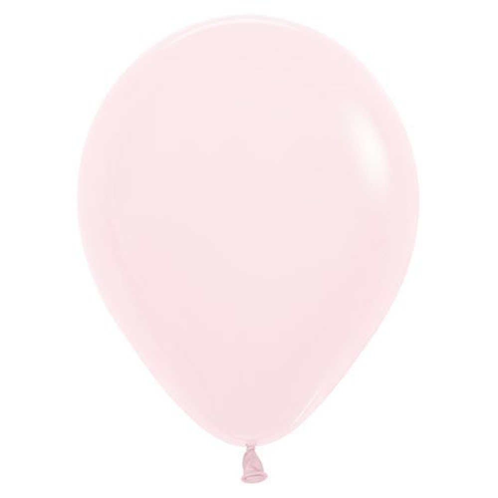 Latex Balloon, Pastel Matte Pink – Jollity & Co