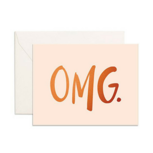 'OMG' Greeting Card – Jollity & Co
