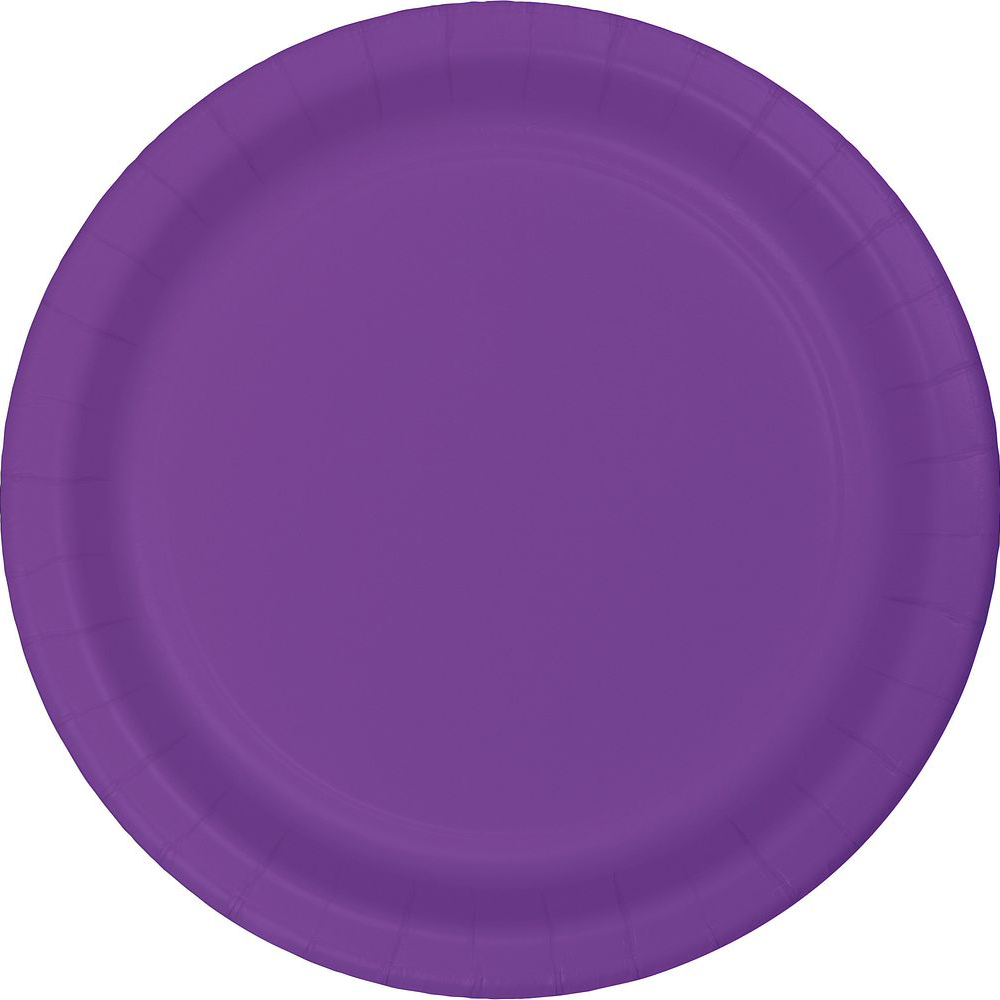 Bright Purple Plates - 3 Size Options – Jollity & Co