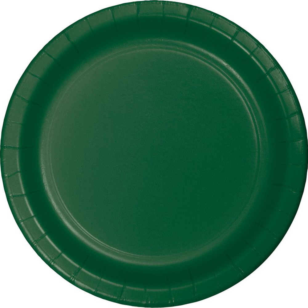 Dark Green Plates - 3 Size Options – Jollity & Co