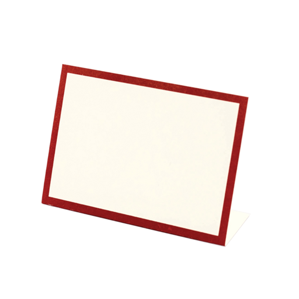 Frame Place Cards - Red – Jollity & Co
