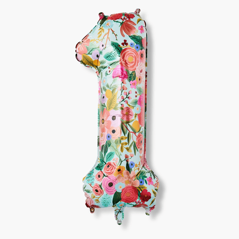 Garden Party Number Balloon - 10 Style Options – Jollity & Co