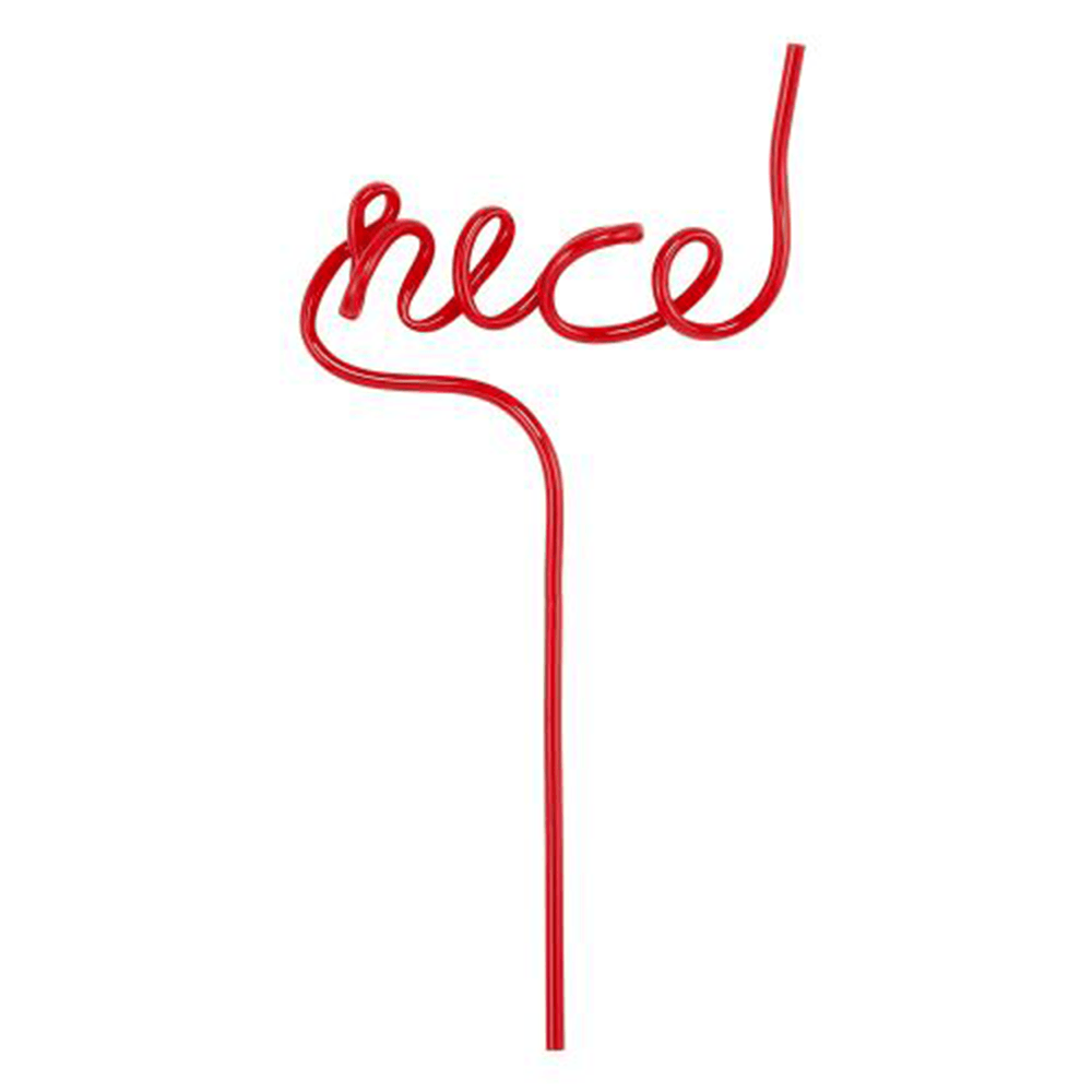 Pretty Word Straw- Nice – Jollity & Co