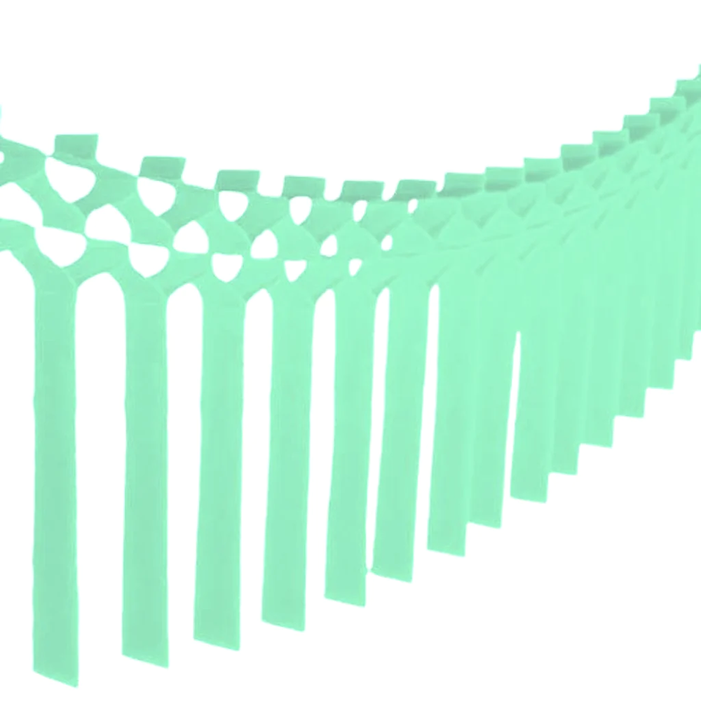 Tissue Streamer Garland - Mint – Jollity & Co