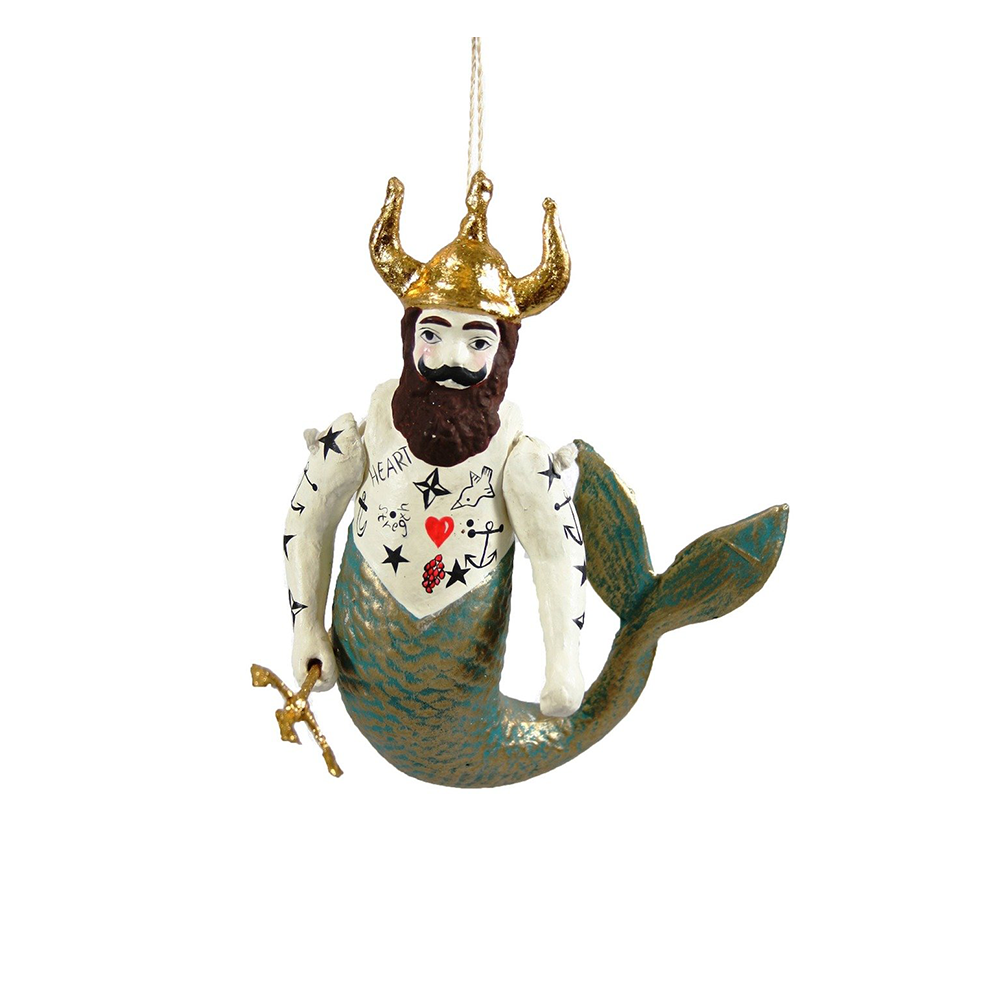 Merman Ornament – Jollity & Co